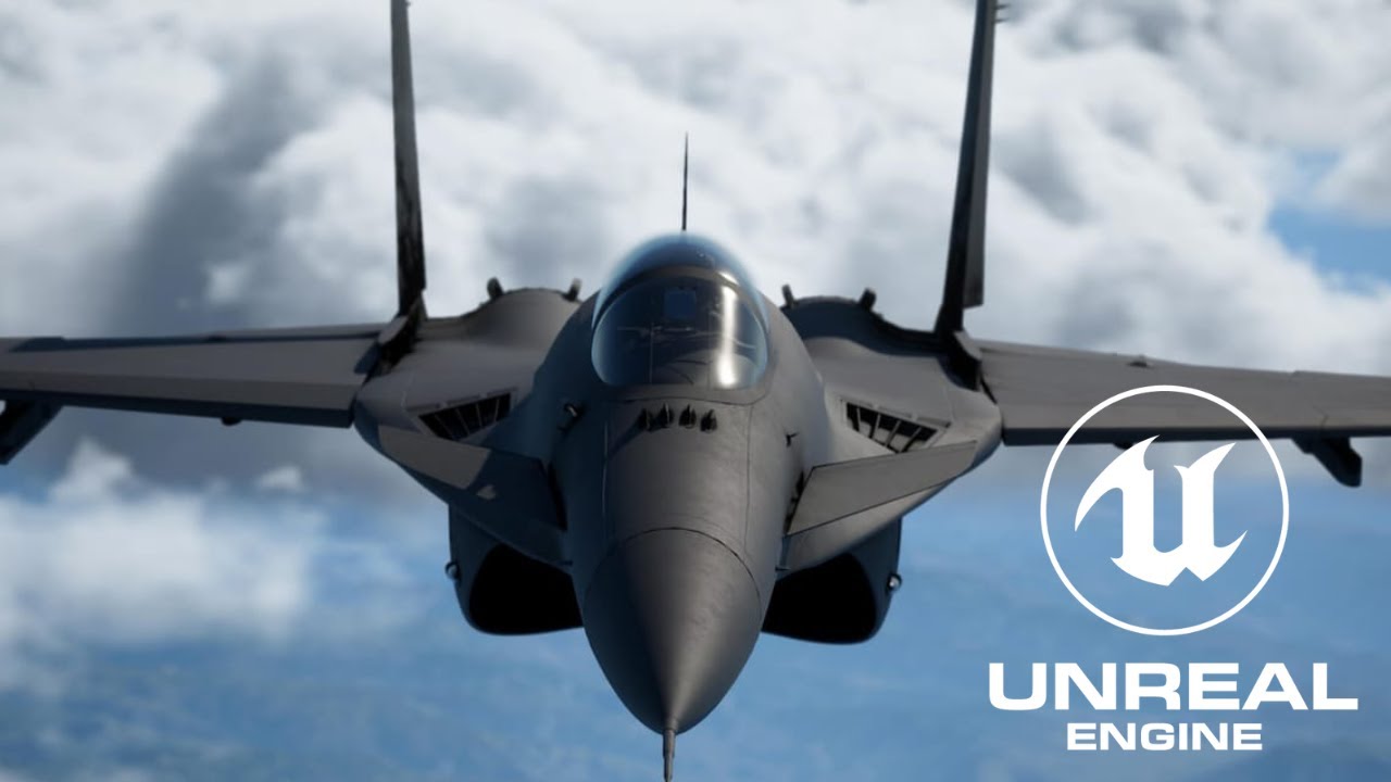 Air Combat Simulation and Cinematics using Unreal Engine 5 || Viga Entertainment Technology ...