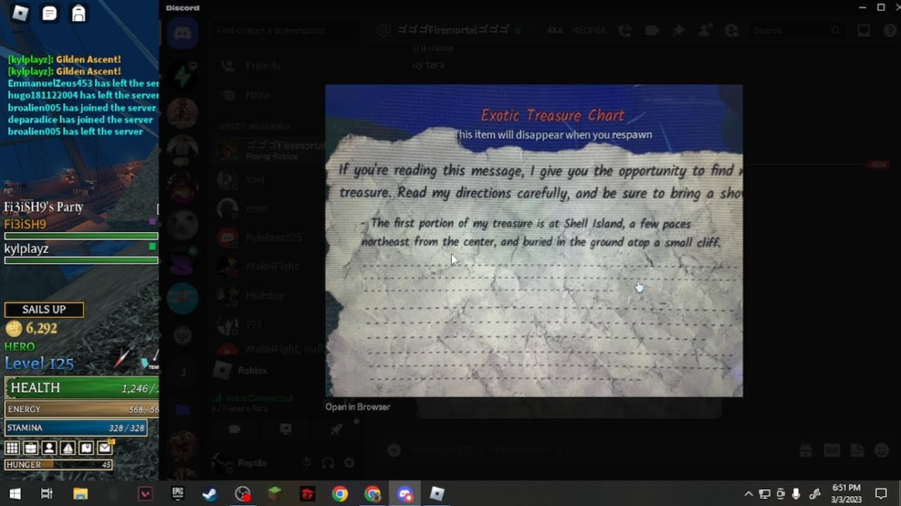 EXOTIC TREASURE CHARTS P2 - YouTube