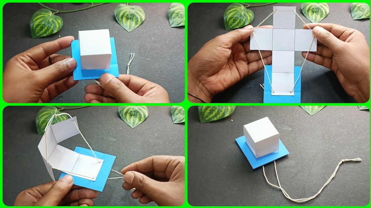 Maths TLM || Cube TLM || 2D to 3D shapes TLM || TLM for primary school ...