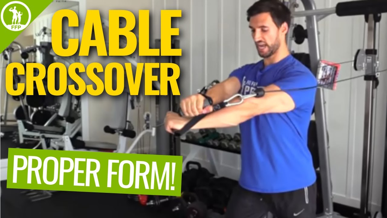 How To Properly Do Cable Crossovers Proper Form Sets Reps Routine