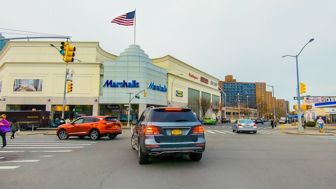 New York City 4K | Driving To Great Neck Long island (Sunset Trip ...