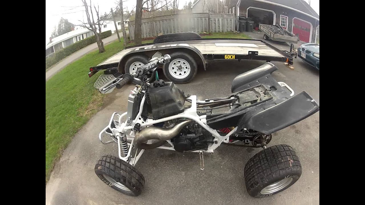 Yamaha Banshee 4 mill - YouTube