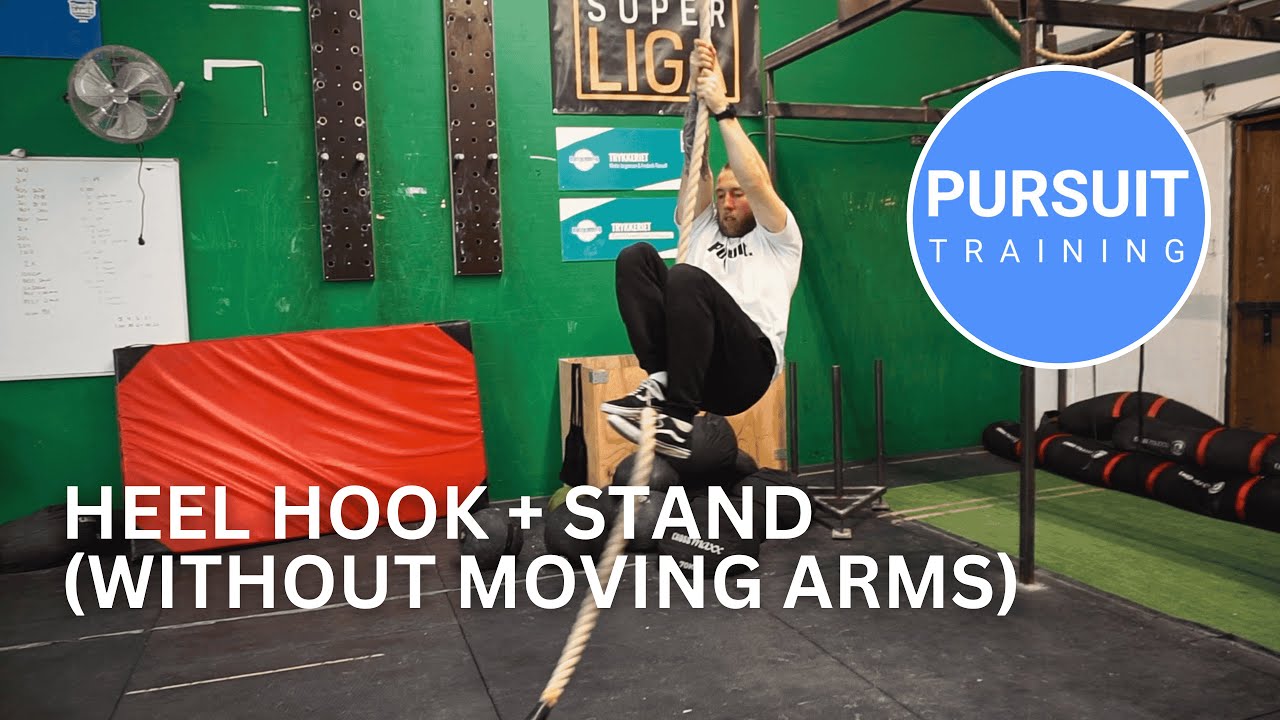 Heel Hook + Stand (Without Moving Arms) - YouTube