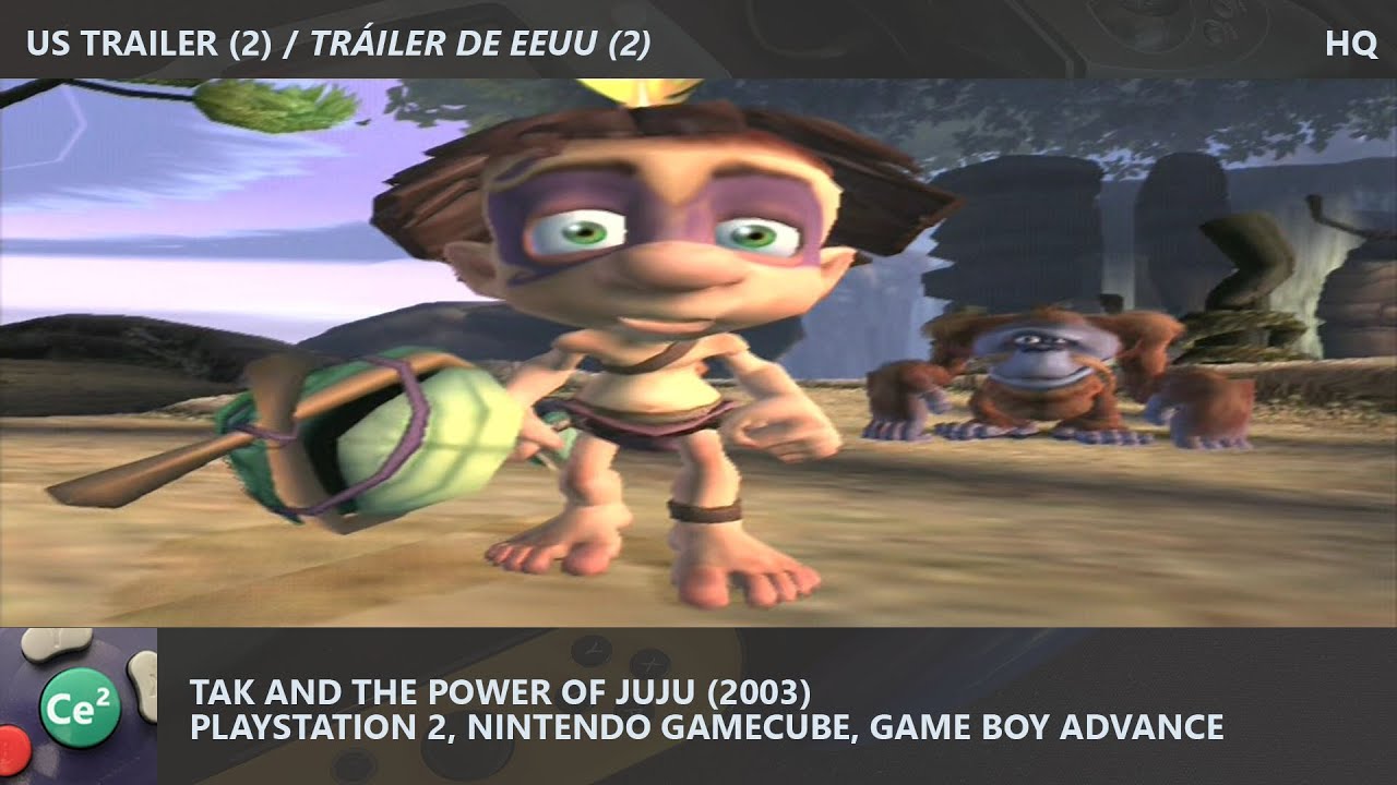 Tak and the Power of Juju | PS2/GC/GBA | 2003 | Video Game US Trailer ...