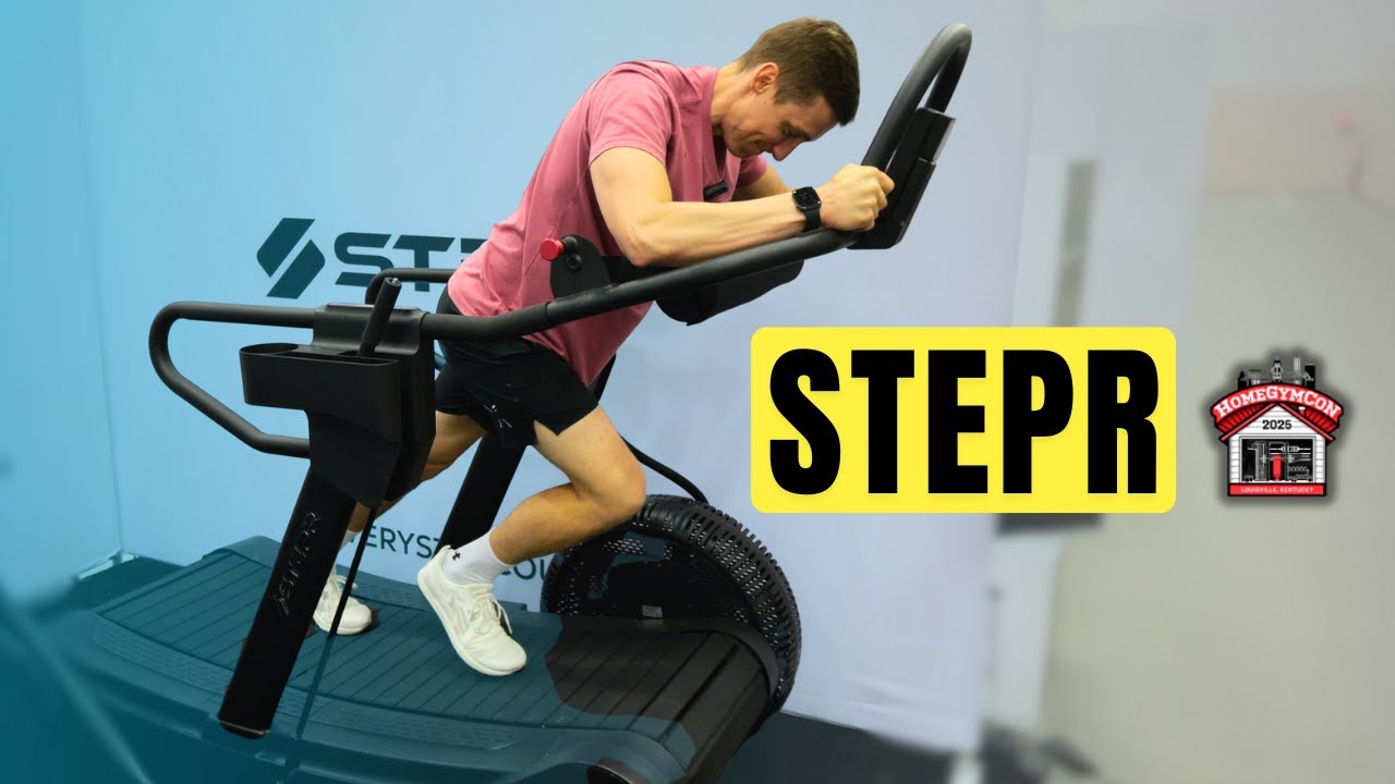STEPR - Manual Treadmill, Bikes, Rower, Ski Erg (VPR Performance Line Walkthrough Home Gym Con ...