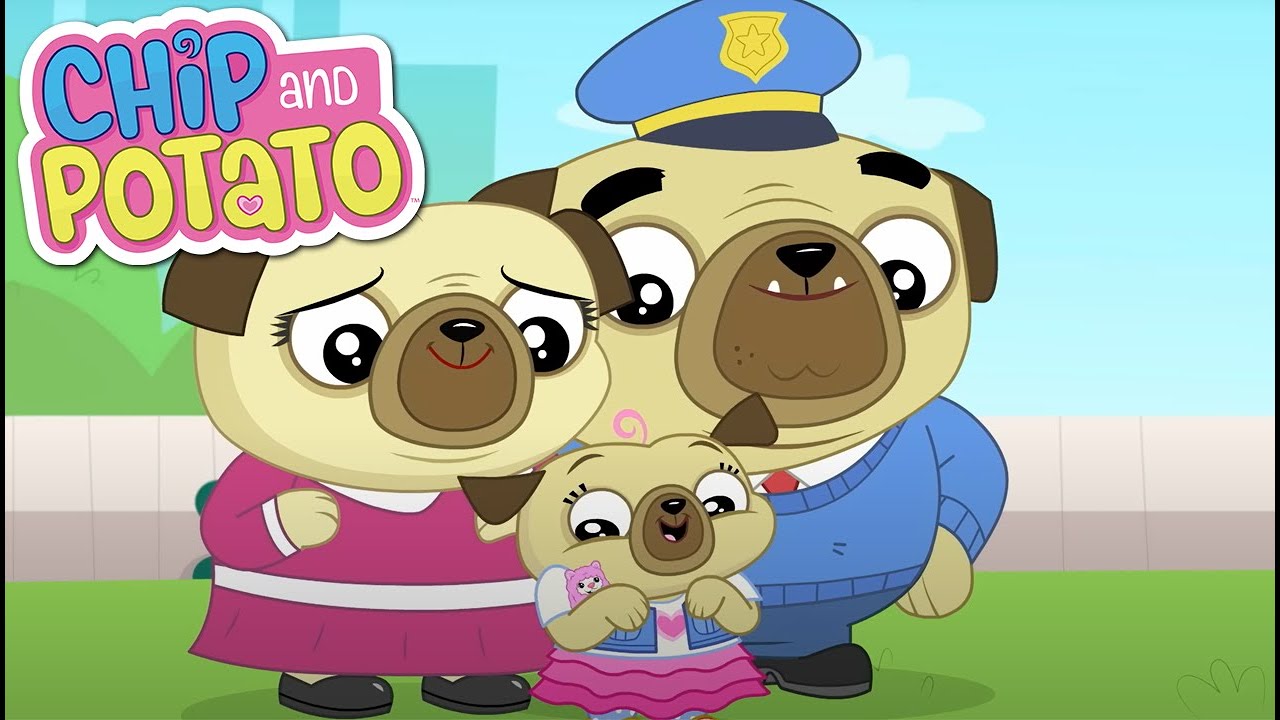 Chip and Potato | Salir con mamá y papá | Desenhos animados para ...