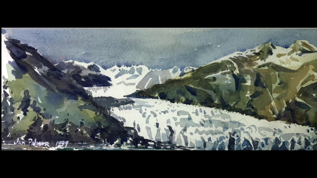 Melbourne's Jan Palmer and her watercolours: Part 3 - YouTube