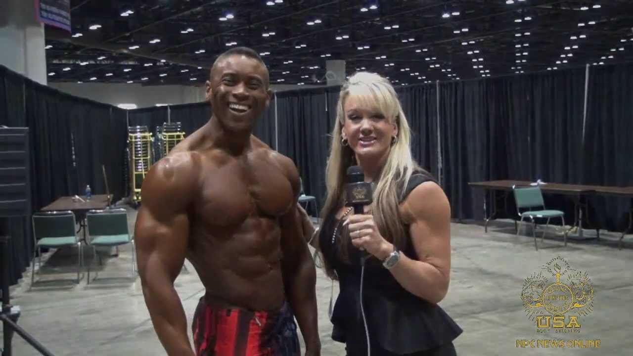Michael Anderson After Winning the 2013 IFBB Europa Show of Champions ...