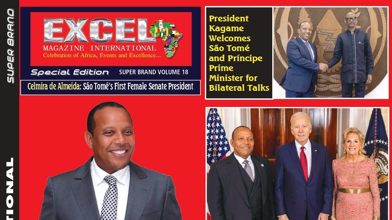 Excel Magazine Int'l Vol. 18 featuring São Tomé and Príncipe Prime ...