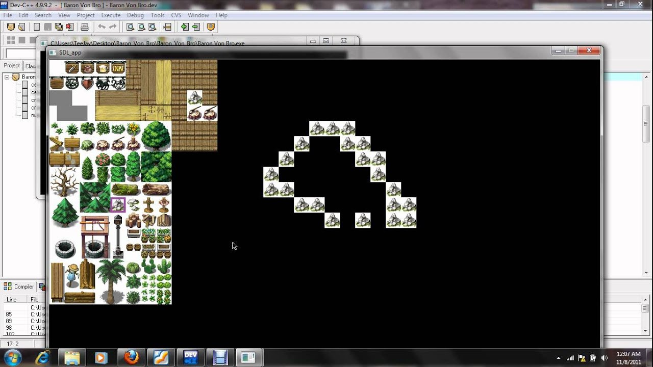 SDL Map Editor in Developement - YouTube