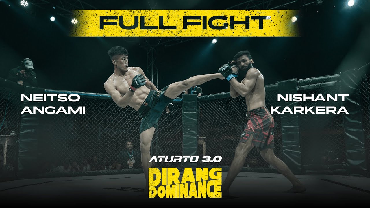 Neitso Angami vs Nishant Karkera | ATURTO 3.0| Featherweight Grand-Prix ...