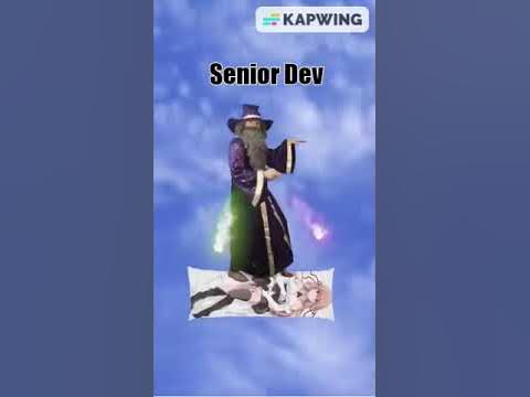 Senior Dev vs Junior Dev MEME Carpet video - YouTube