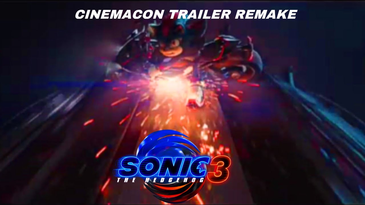 Sonic Movie 3 Cinemacon Trailer Reamake - YouTube
