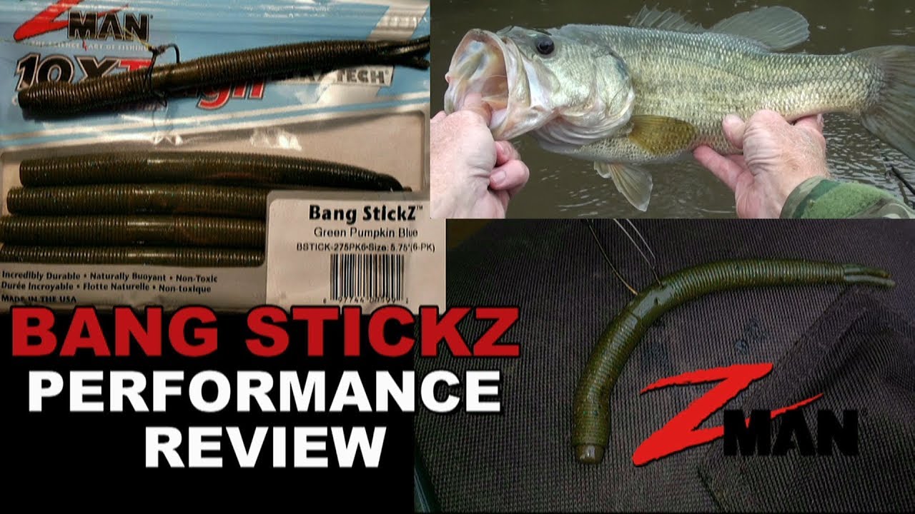 NEW Z-Man Bang StickZ - Performance Review & Catching Big BASS! - YouTube