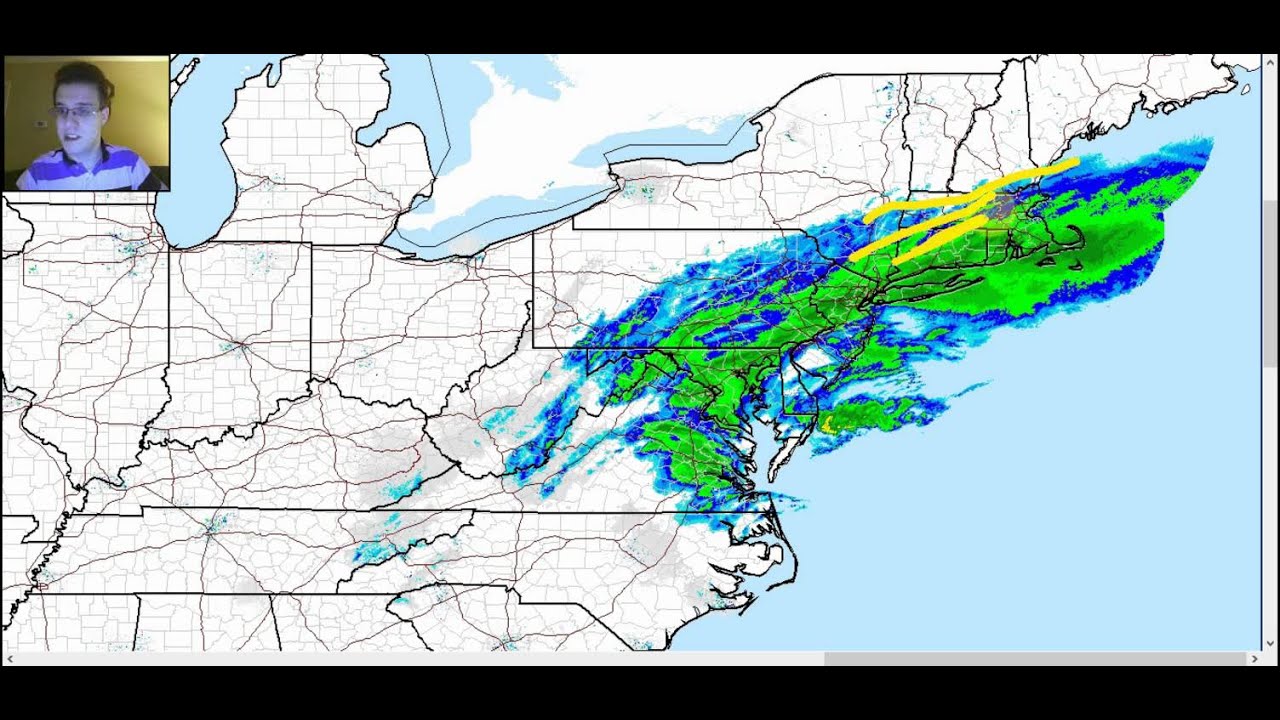 NYC/CT Major Blizzard. MA still uncertain. - YouTube