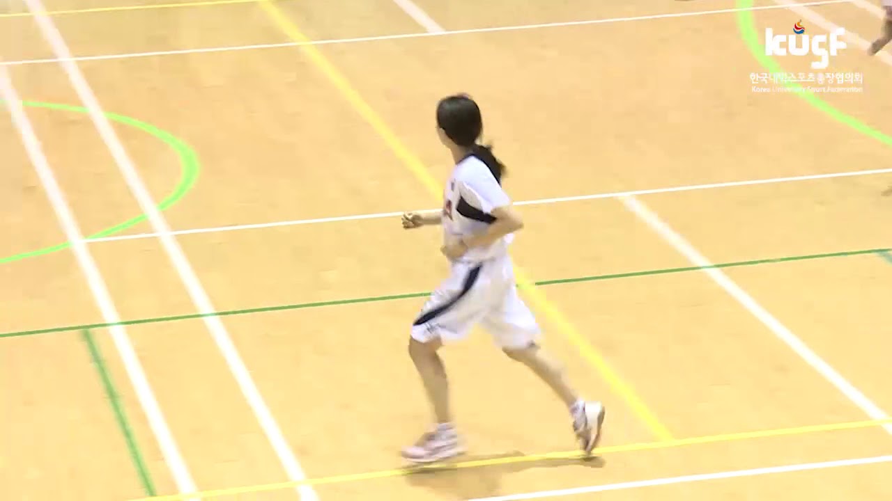 2017 KUSF 클럽챔피언십 농구(여) 챔피언의 팀웍 - YouTube