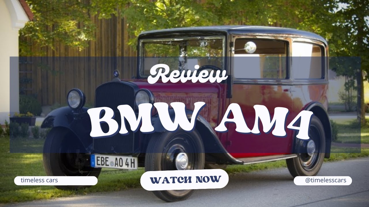 BMW AM4 - 1933, veteran car, Exploring from the Outside - YouTube