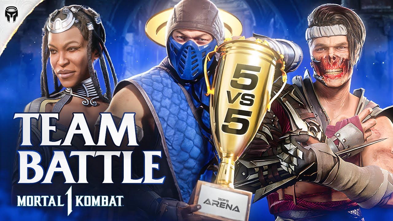 THE BEST PLAYERS IN a 5vs5 TEAM-BATTLE: CRAZY GAMEPLAY & COMBOS ...