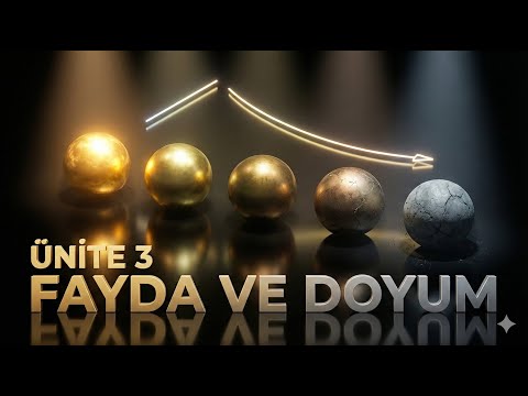 İktisada Giriş - Ünite 3 | Tüketim Teorisi, Toplam ve Marjinal Fayda (Doyum Noktası) | ATAOF