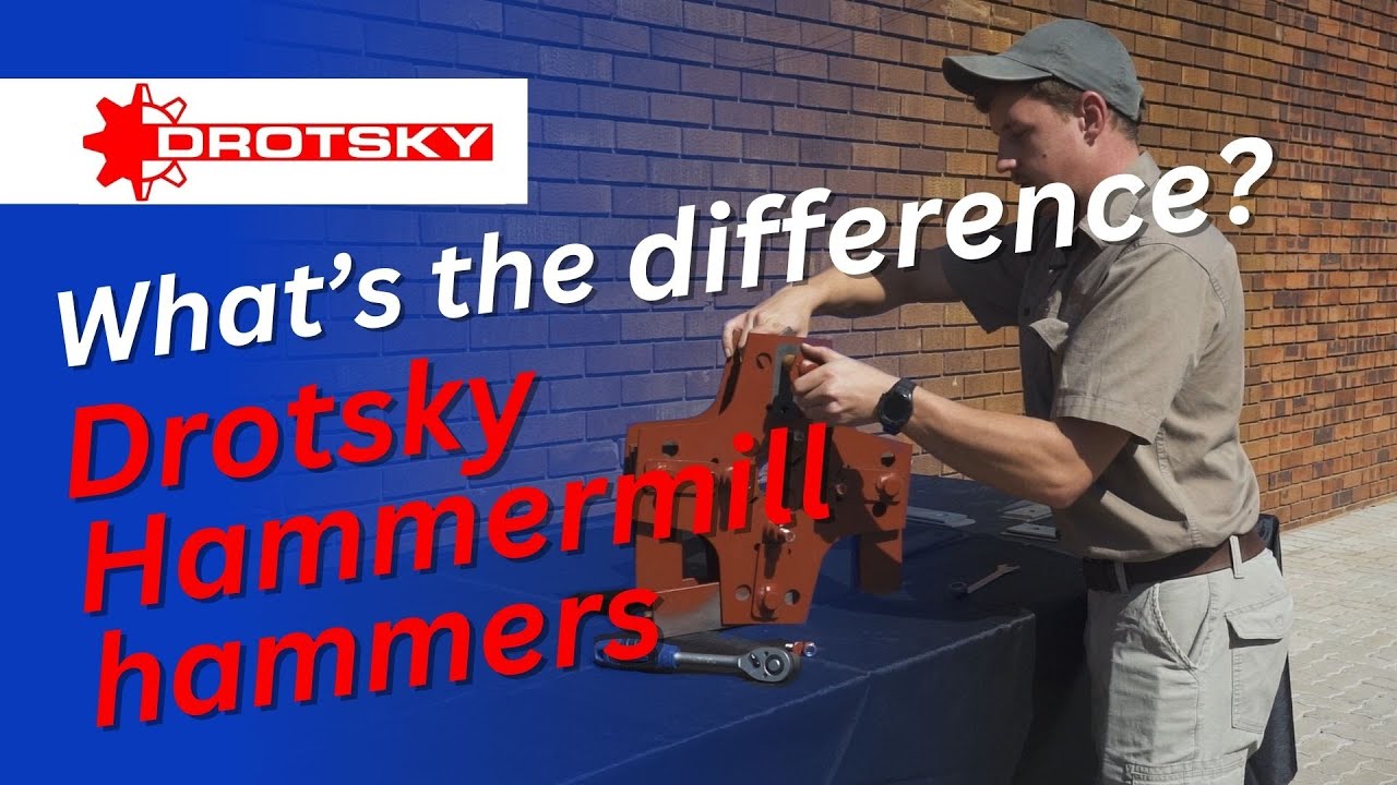 What's the difference on Drotsky hammermill hammers - YouTube