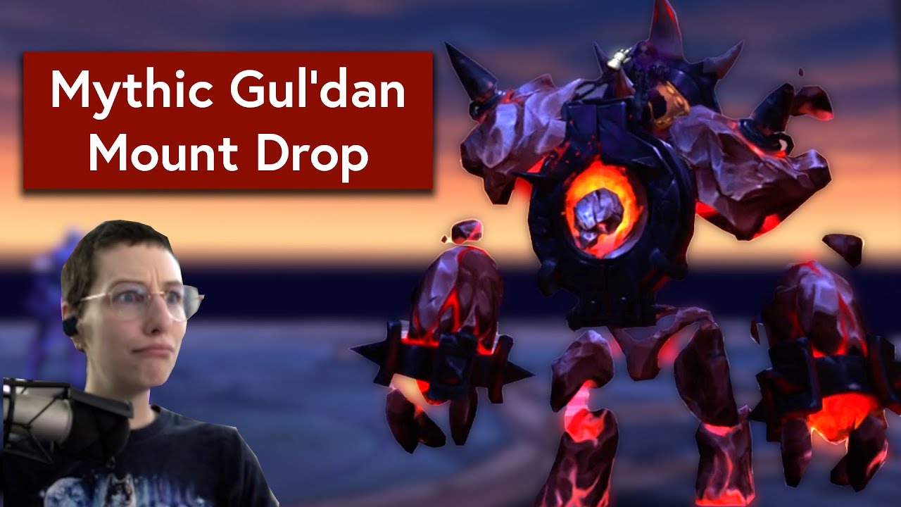 Hellfire Infernal Mount Drop in Nighthold! - YouTube