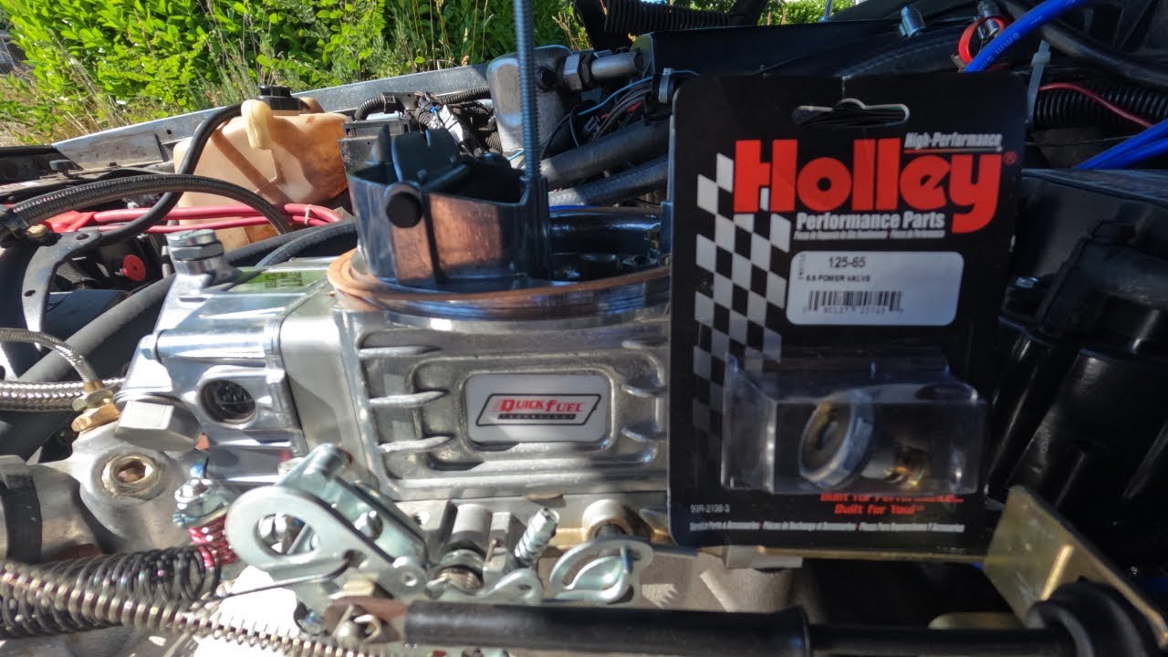 Quick Fuel Slayer (Holley 4150/4160) Power Valve Replacement - YouTube