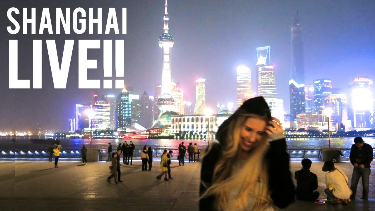Live from the streets of SHANGHAI!! My favourite city - YouTube