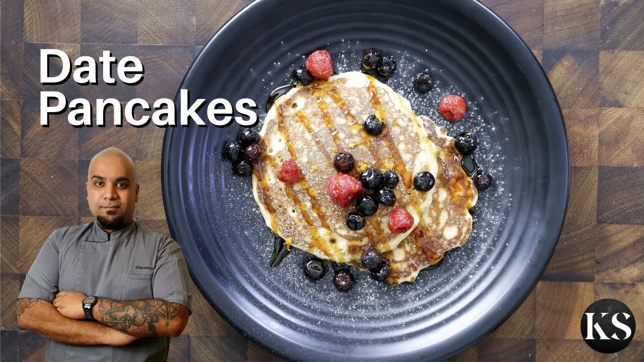 Yummy and Fluffy Date Pancakes - YouTube
