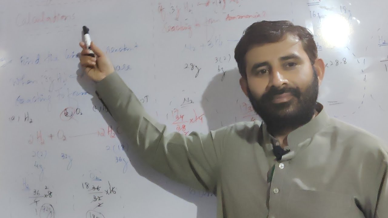1.4 What is Limiting Reactant and it's Calculations||Gulzar Ali Sir ...