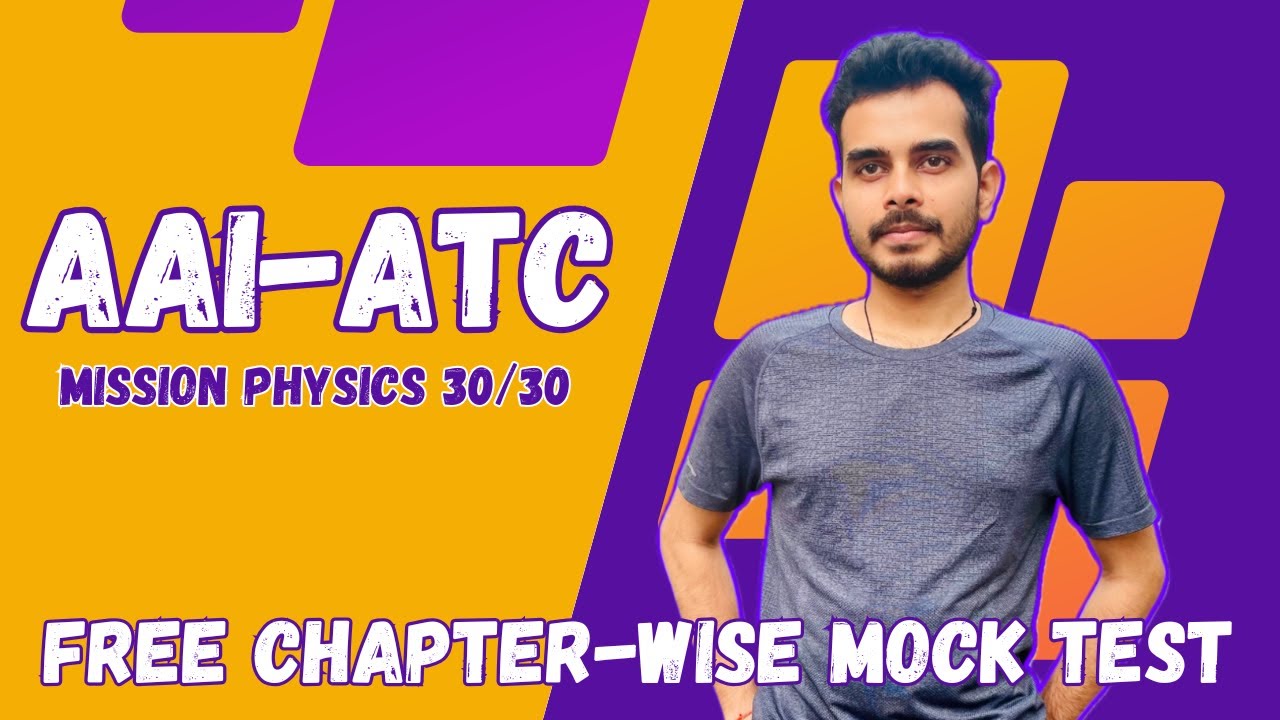 Free Chapter-wise Mock Test for AAI-ATC | Based On PYQs | #aaiatc # ...