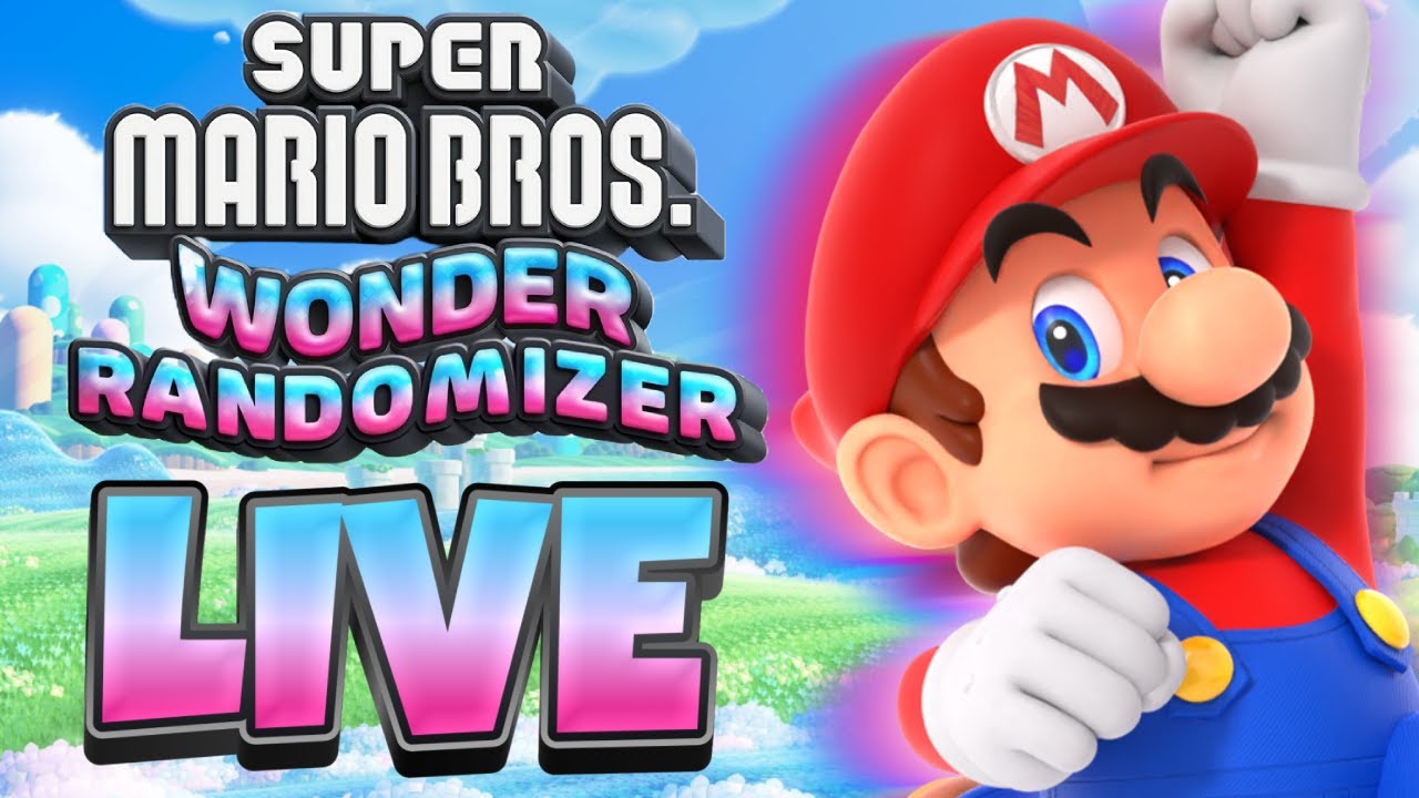 Random Wonder Madness | Super Mario Bros. Wonder Randomizer Race # ...