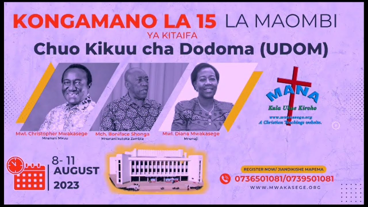 MWL CHRISTOPHER MWAKASEGE: UMUHIMU WA MAOMBI - YouTube