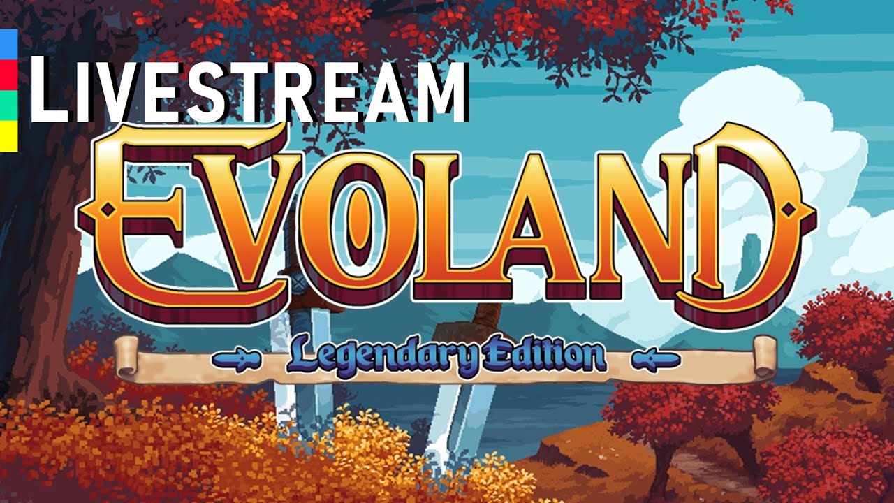 playing the first half of Evoland: Legendary Edition!!! - YouTube