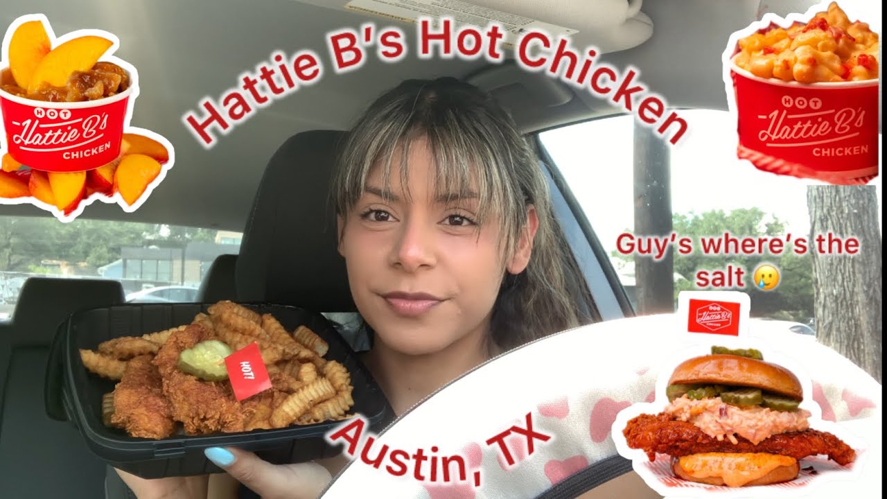 Tryin HATTIE B’s HOT CHICKEN ~ Austin Tx for the first time - YouTube