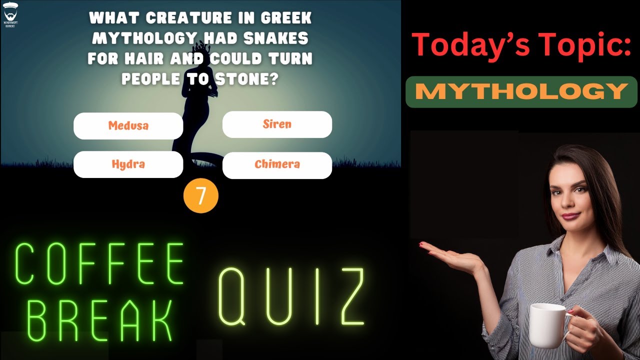 20-Question Mythology Quiz ☕ | Fun Coffee Break Challenge! - YouTube