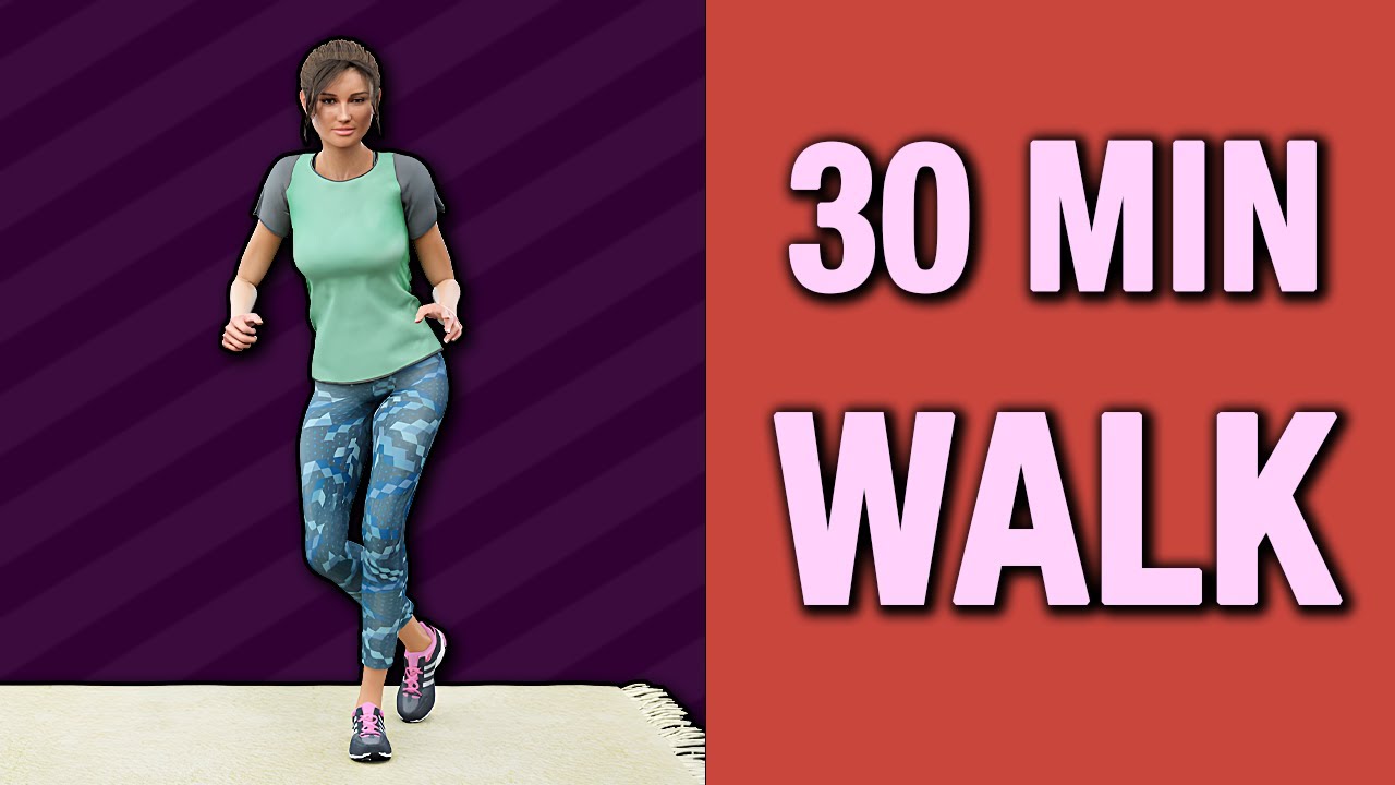 30-Min Walk: Boost Circulation & Feel Lighter! - YouTube
