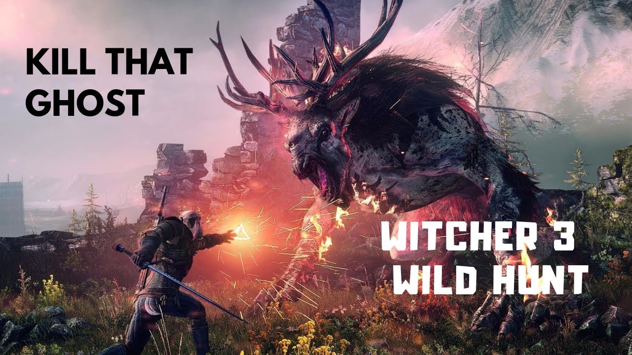 Killing That THICK Ghost in Witcher 3 - YouTube