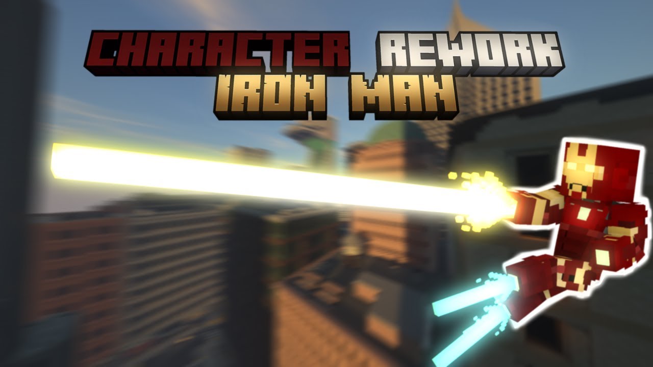 How to play as Iron Man in MINECRAFT! (NO MODS) - YouTube