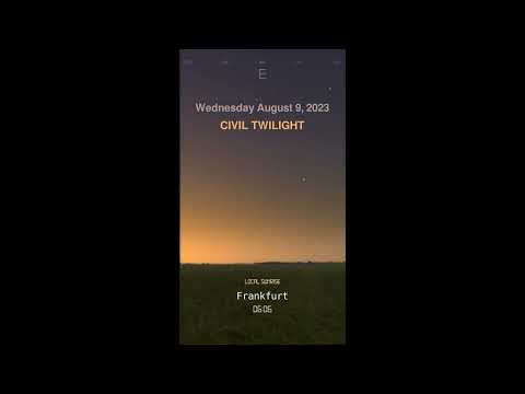 Sunrise August 9 2023 #shorts