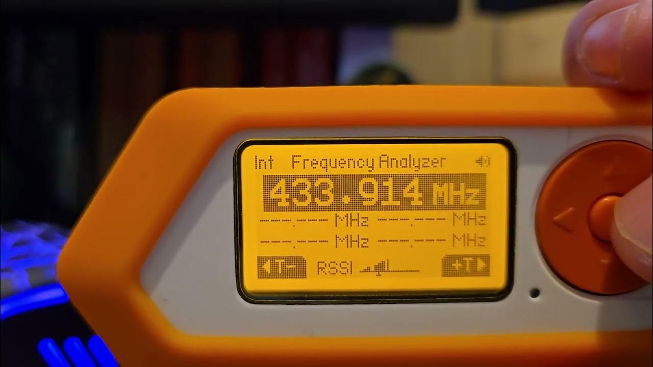 Frequency Analyzer with Flipper Zero (Sub-GHz) - YouTube