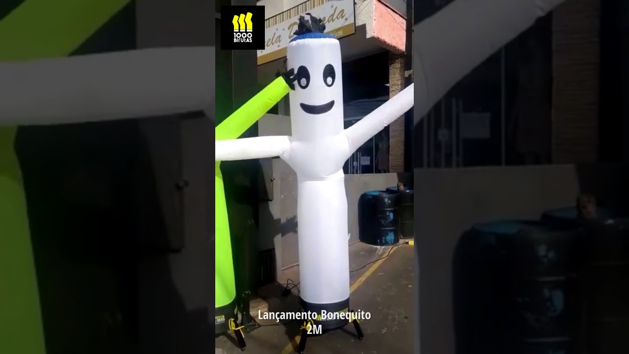 Seu Vendedor de Entrada - Boneco Biruta ou Boneco de Posto dançarino ...