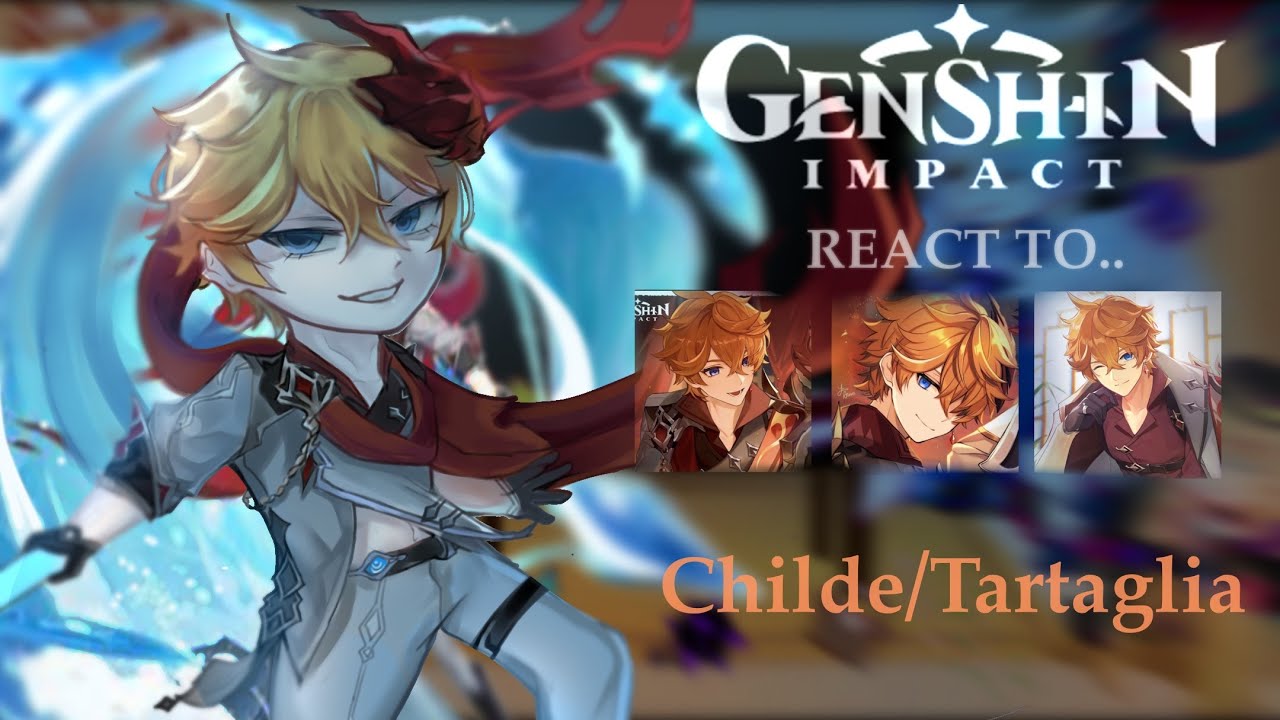 Fontaine react to Childe / Tartaglia || Genshin impact || Gacha club ...