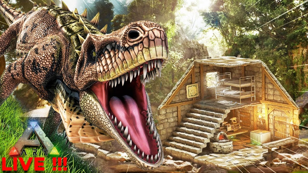 Time to Explore ARK: Survival Evolved | Live Stream | - YouTube