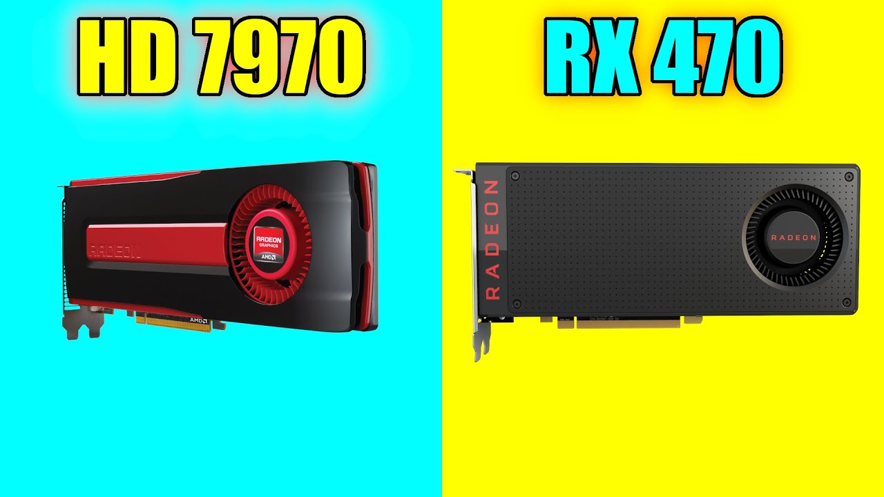 AMD Radeon HD 7970 vs AMD Radeon RX 470 | Tested in 7 Games - YouTube