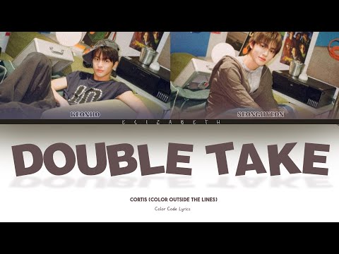 [AI COVER] DOUBLE TAKE - Keonho & Seonghyeon (CORTIS) (Dhruv) Color Coded Lyrics + Vietsub 