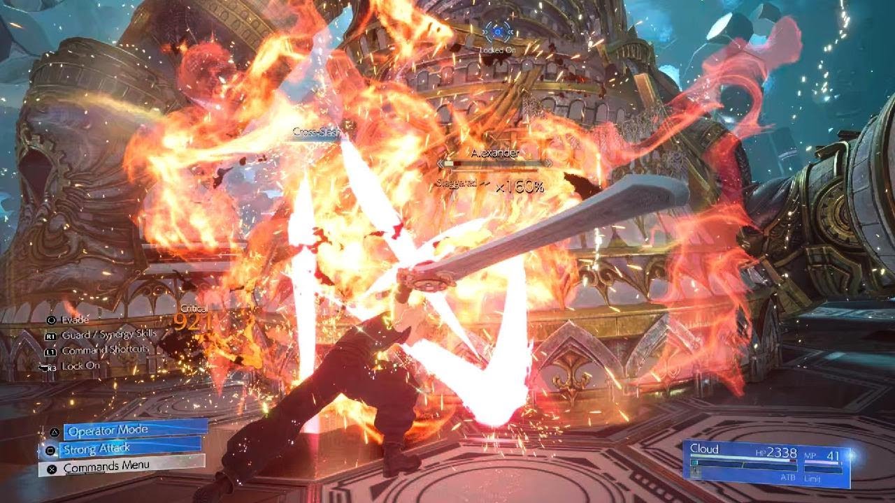 FFVII Rebirth - Easy Solo Alexander Full Might - YouTube