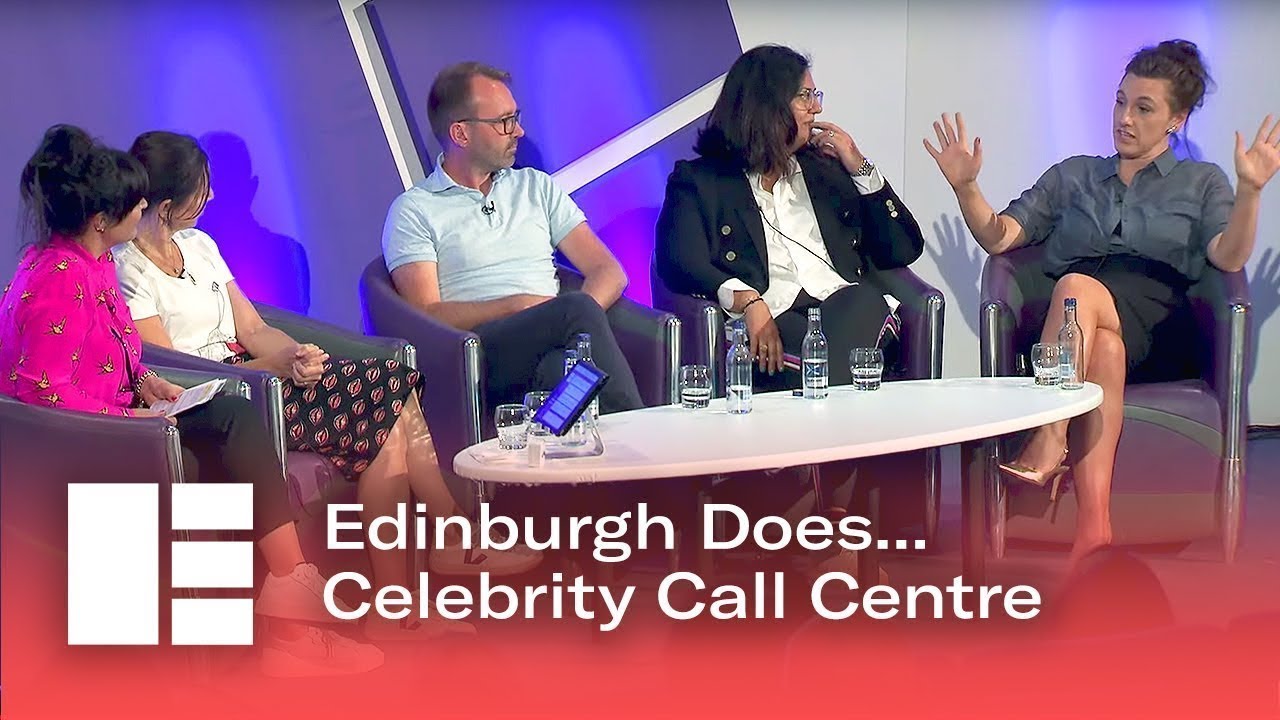 Edinburgh Does... Celebrity Call Centre | Edinburgh TV Festival 2019 ...