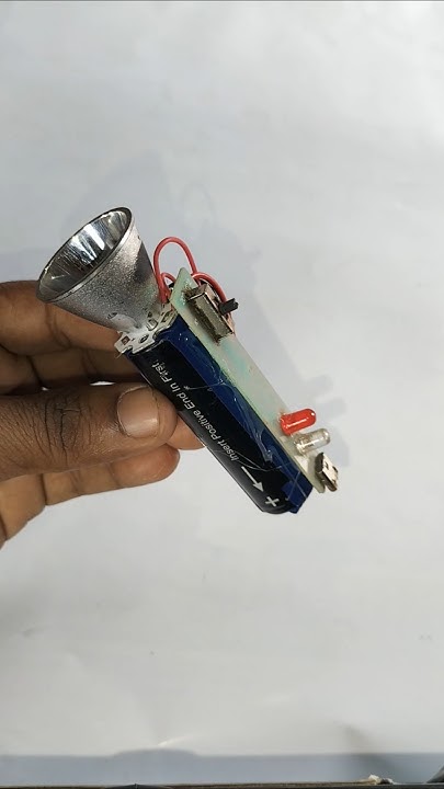 Make Your Own Simple Torch Light at Home! #DIY #Electronics - YouTube