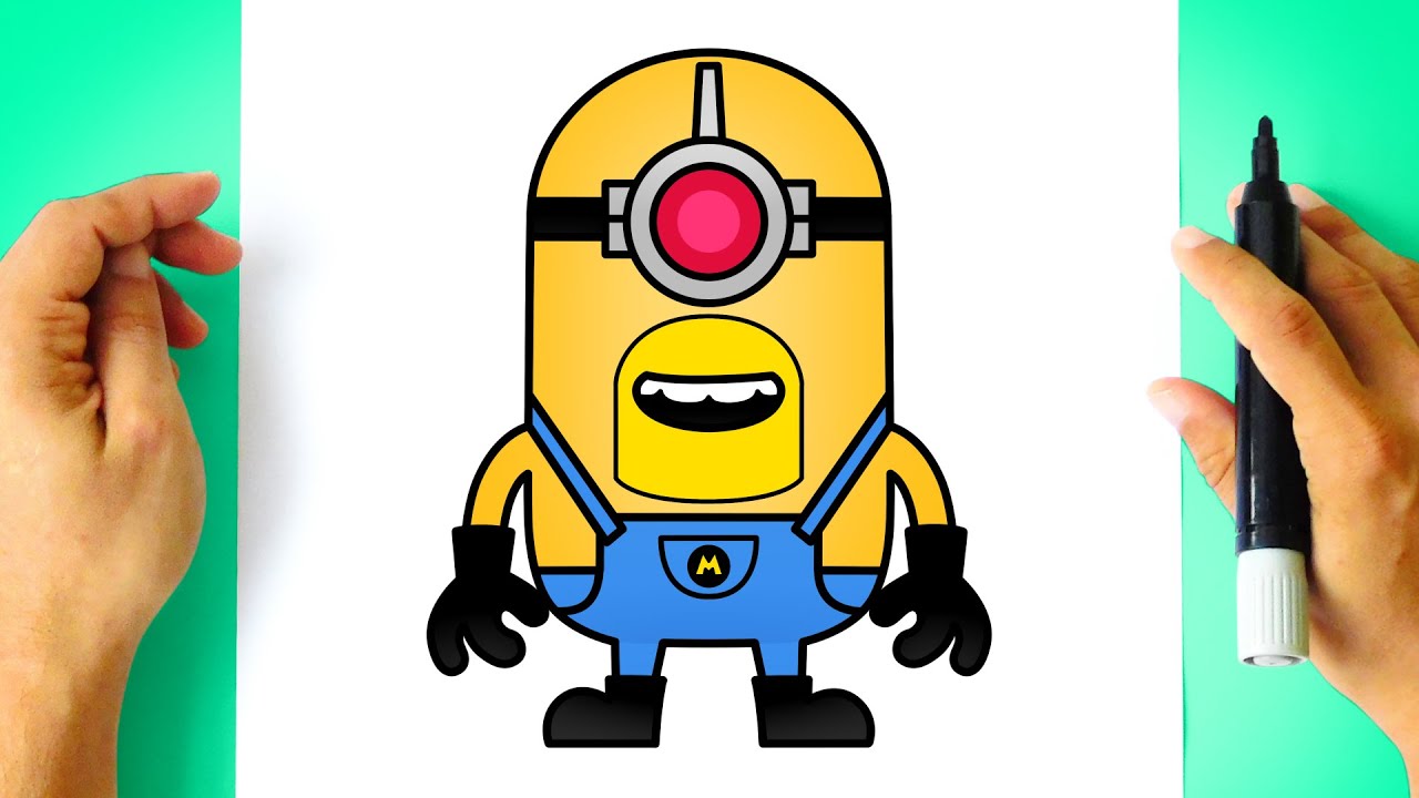 Como DESENHAR o MEGA MINION MEL - Cómo DIBUJAR a MEGA MINION MEL ...