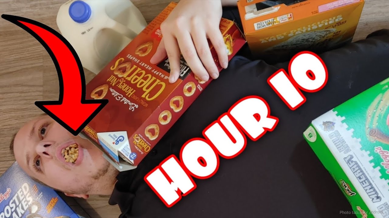 The Cereal Challenge: Can you eat a bowl every hour for a day? - YouTube